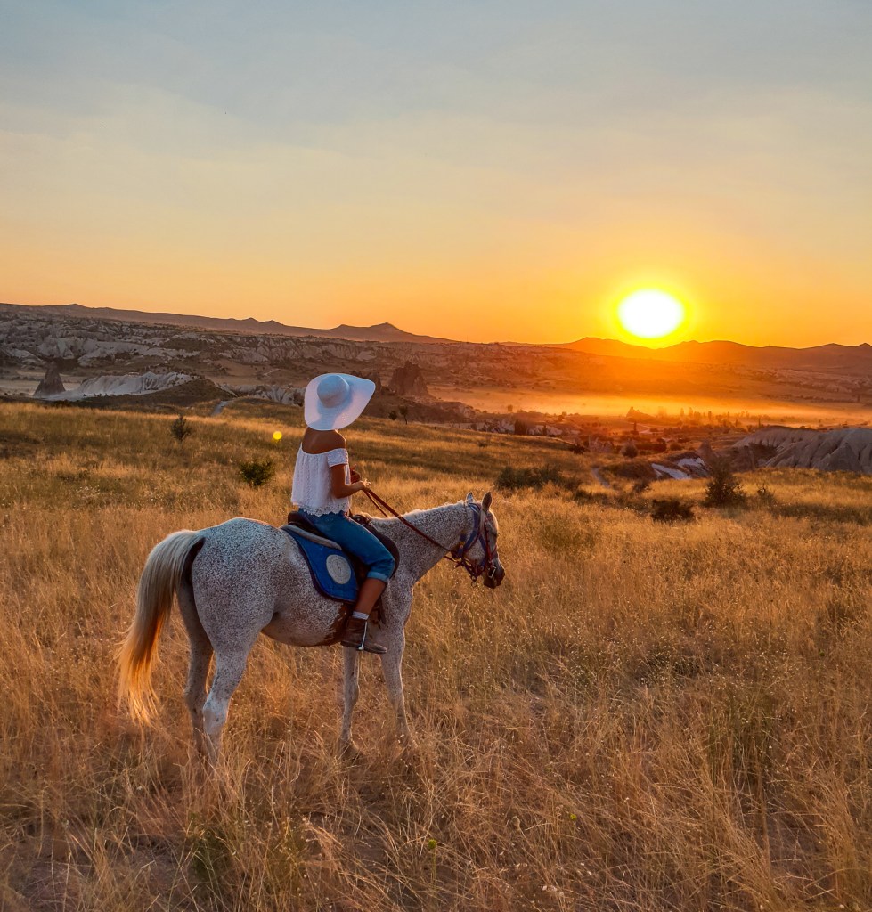 Sunset Horse Back Ride – Experience of a LIFETIME | Cappadocia, Turkey ...